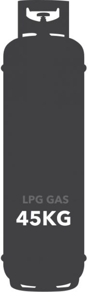 Products - 45kg LPG Gas Bottle Delivery Service